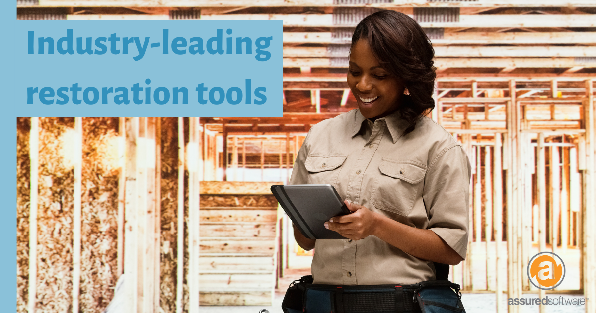 Industry-leading restoration tools - Assured
