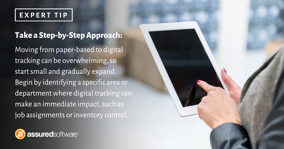 Is your company still relying on traditional paper methods for tracking ...